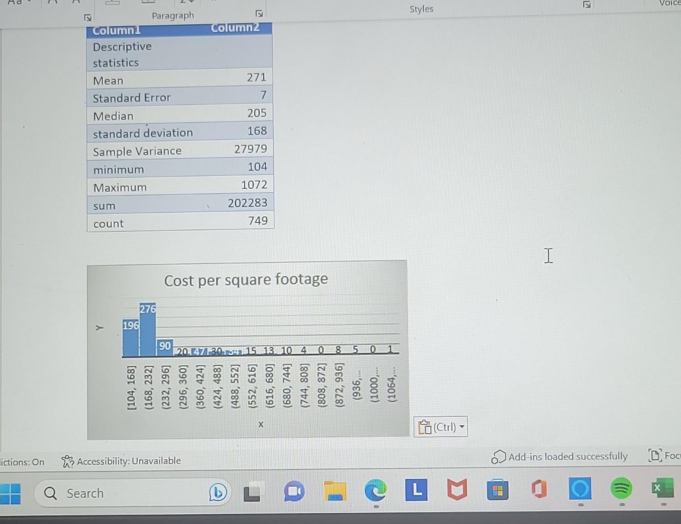 Solved [Summarize your sample by writing a sentence | Chegg.com