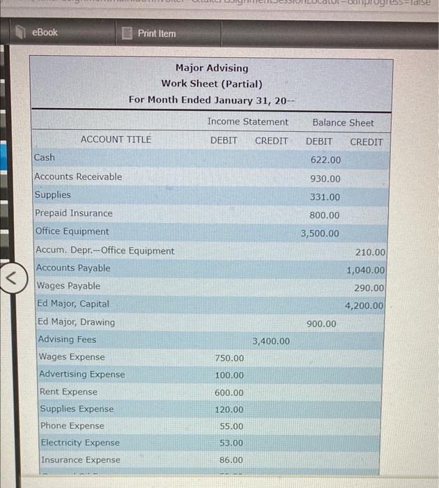 1. Enter the existing balance for each T account. | Chegg.com