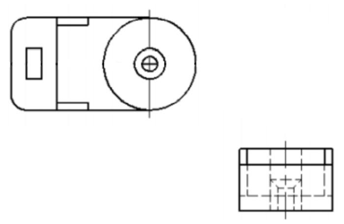 Solved Can you draw an isometric section view please using | Chegg.com