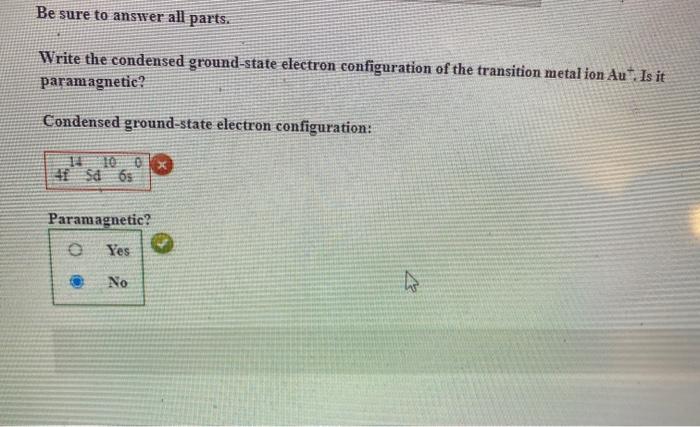 Solved Be Sure To Answer All Parts Write The Condensed
