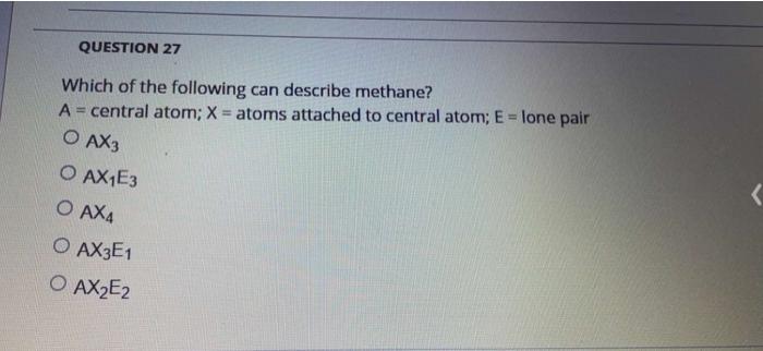 Solved QUESTION 27 Which of the following can describe | Chegg.com