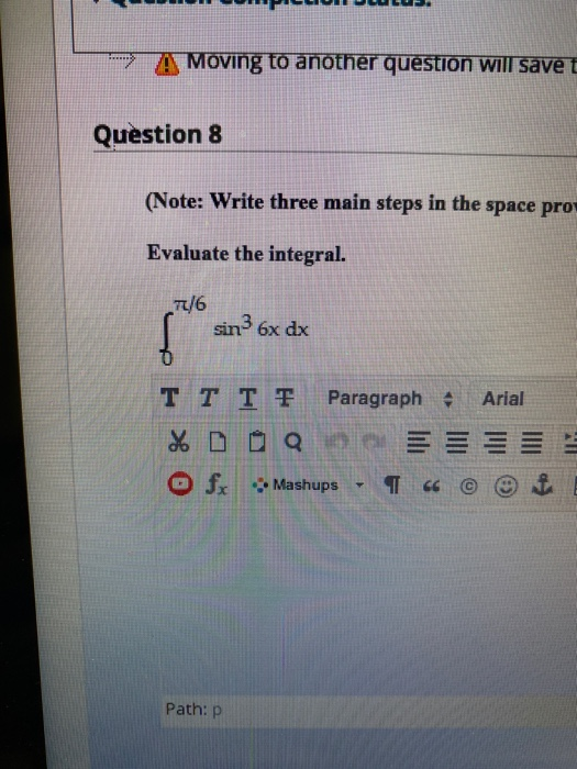Solved uestion 8 2 points Save (Note: Write three main steps | Chegg.com Solved uestion 8 2 points Save (Note: Write three main steps | Chegg.com