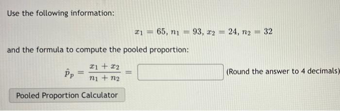Solved Use the following information: | Chegg.com