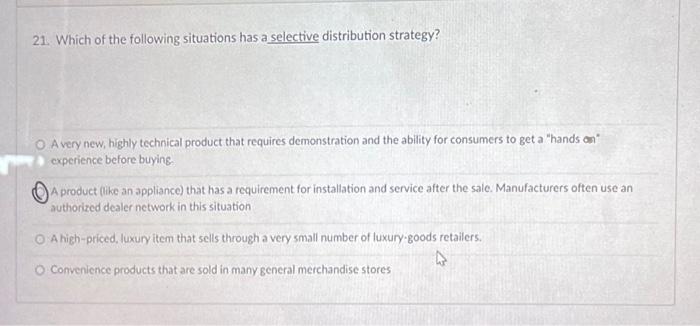 Solved 20. Which of the following situations has a Intensive | Chegg.com