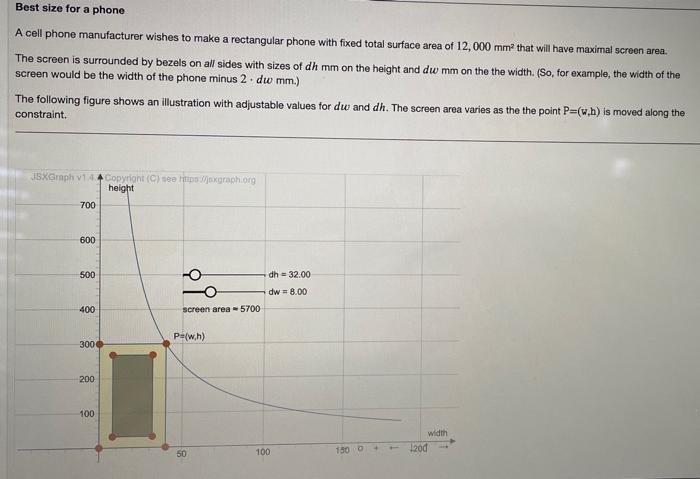Solved Best size for a phone A cell phone manufacturer | Chegg.com