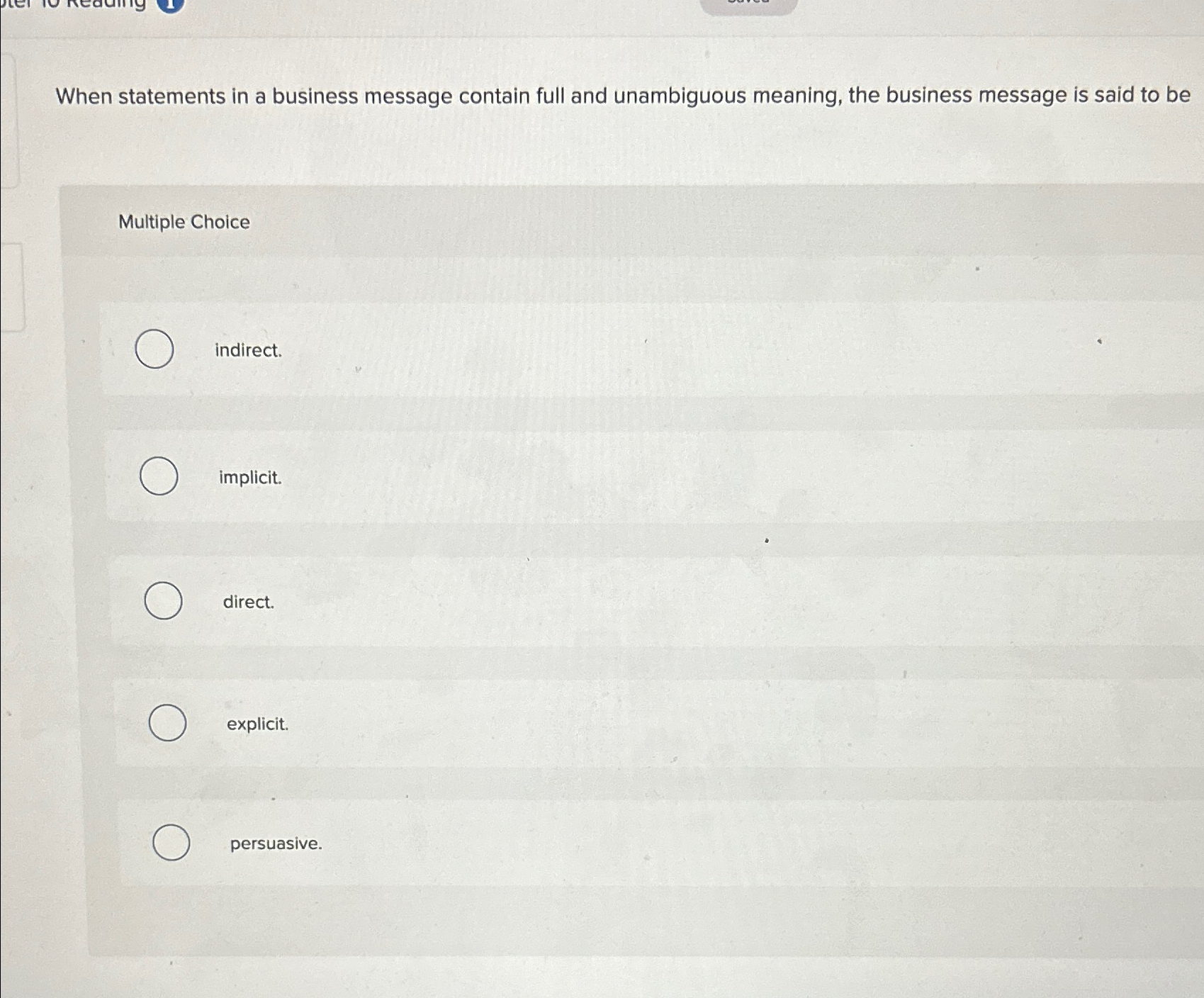 Solved When statements in a business message contain full | Chegg.com