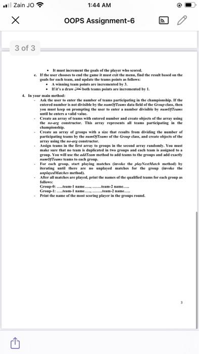 Solved Write a Java program that implements the system shown | Chegg.com