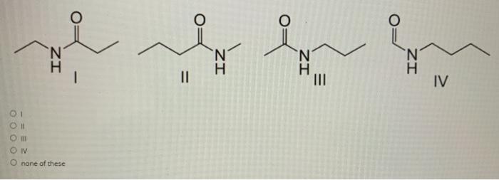 Solved A compound with a molecular formula C5H11 NO has the | Chegg.com