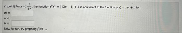 Solved (1 point) The domain of the function f(x)=1−x24−x2(1 | Chegg.com