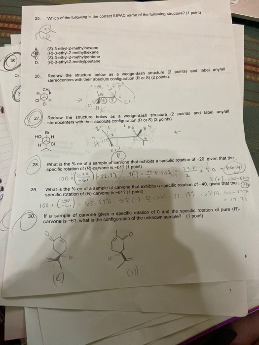 Solved draw fisher projection for the following compound 15. | Chegg.com