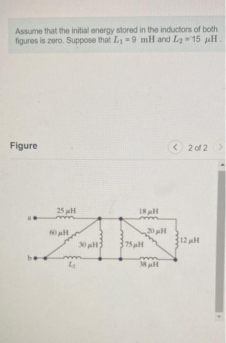 Solved Assume that the initial energy stored in the | Chegg.com