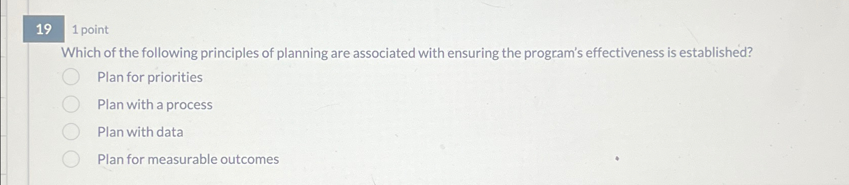 Solved 191 ﻿pointWhich of the following principles of | Chegg.com