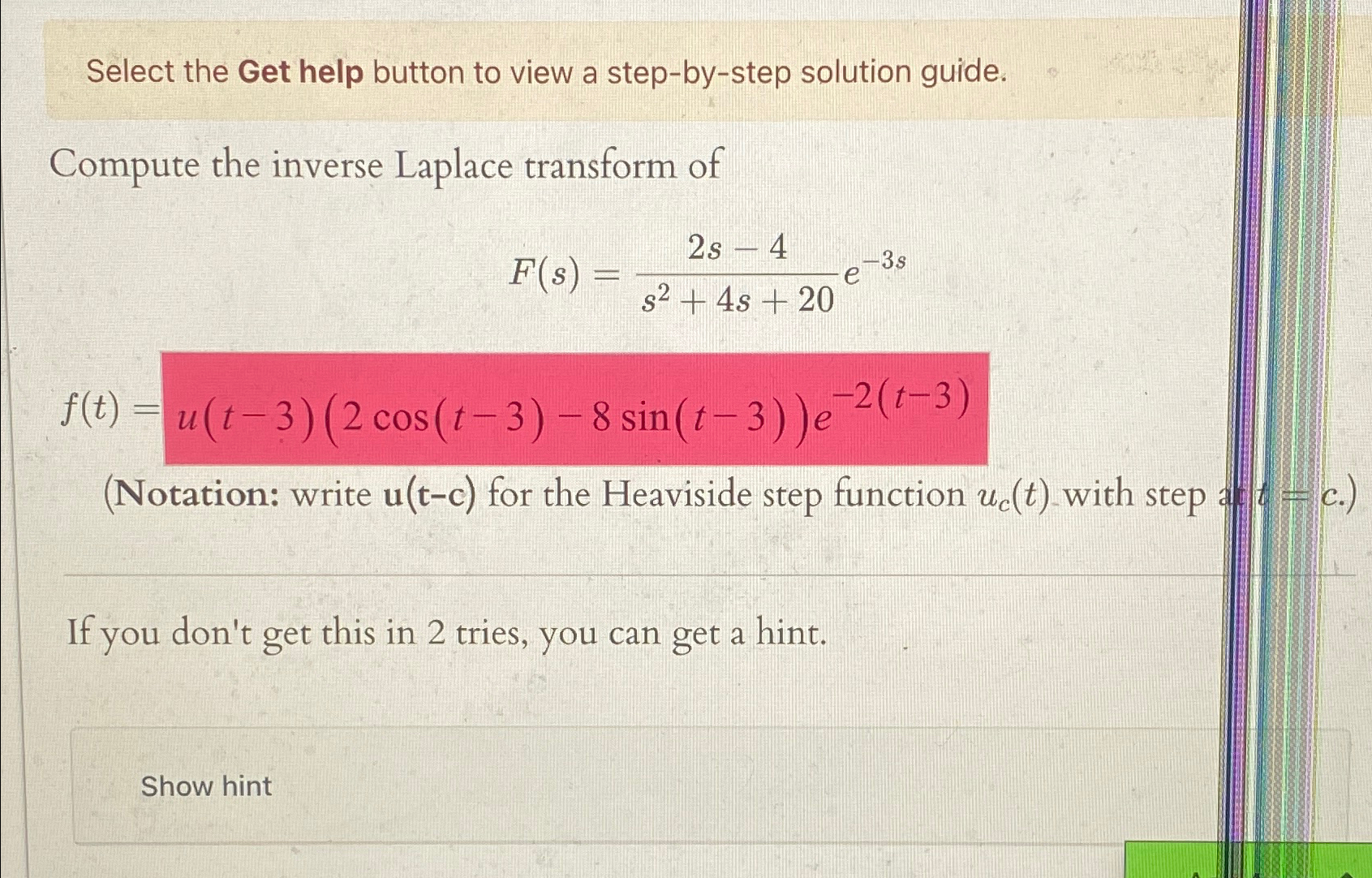Select the Get help button to view a step-by-step | Chegg.com