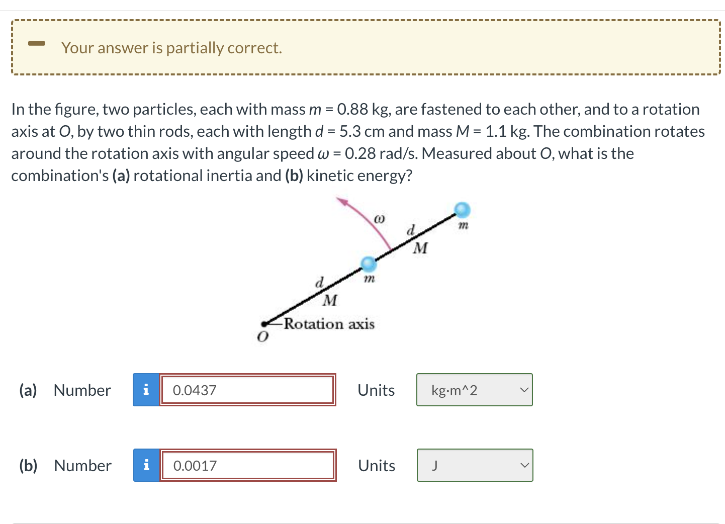 Solved In the figure, two particles, each with mass | Chegg.com