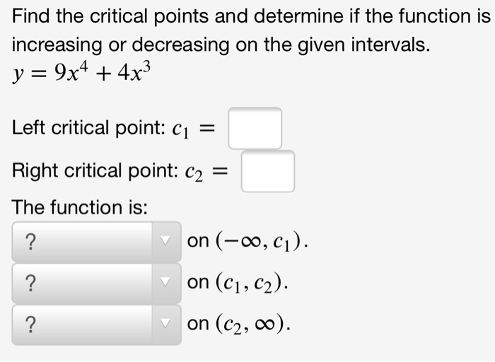 Solved Find the critical points and determine if the | Chegg.com