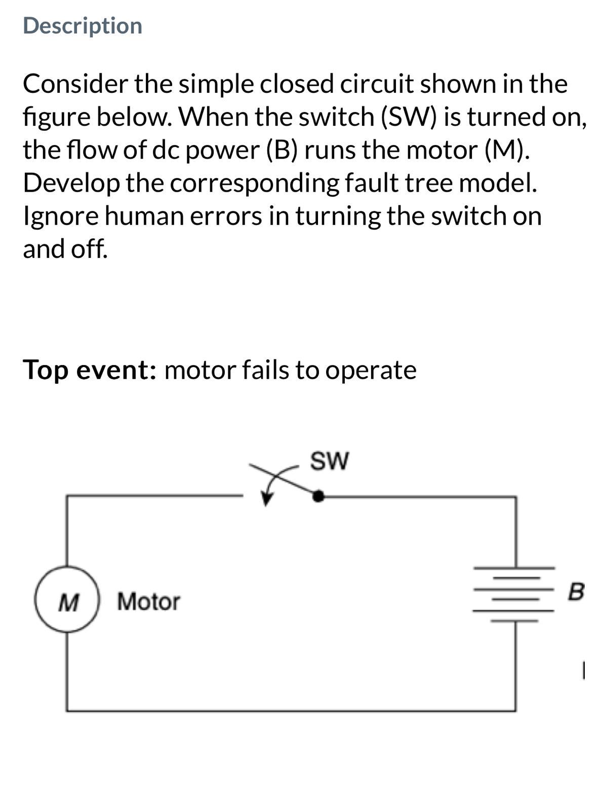DescriptionConsider the simple closed circuit shown | Chegg.com