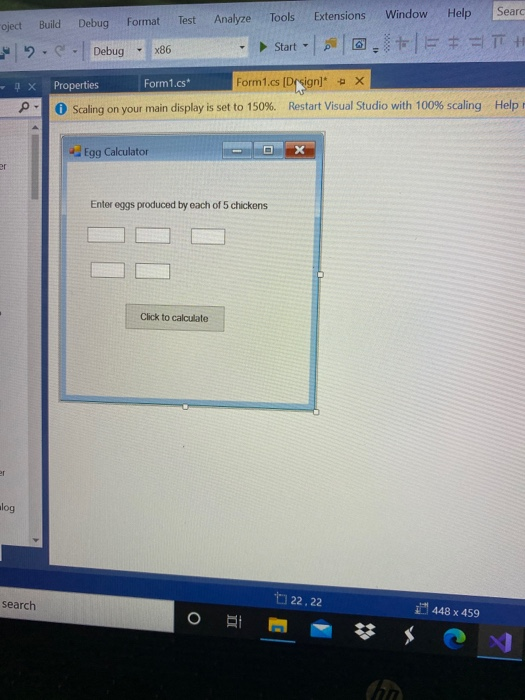 Solved Eggs Interactive (EggsinteractiveGUI.zip) Write a GUI | Chegg.com