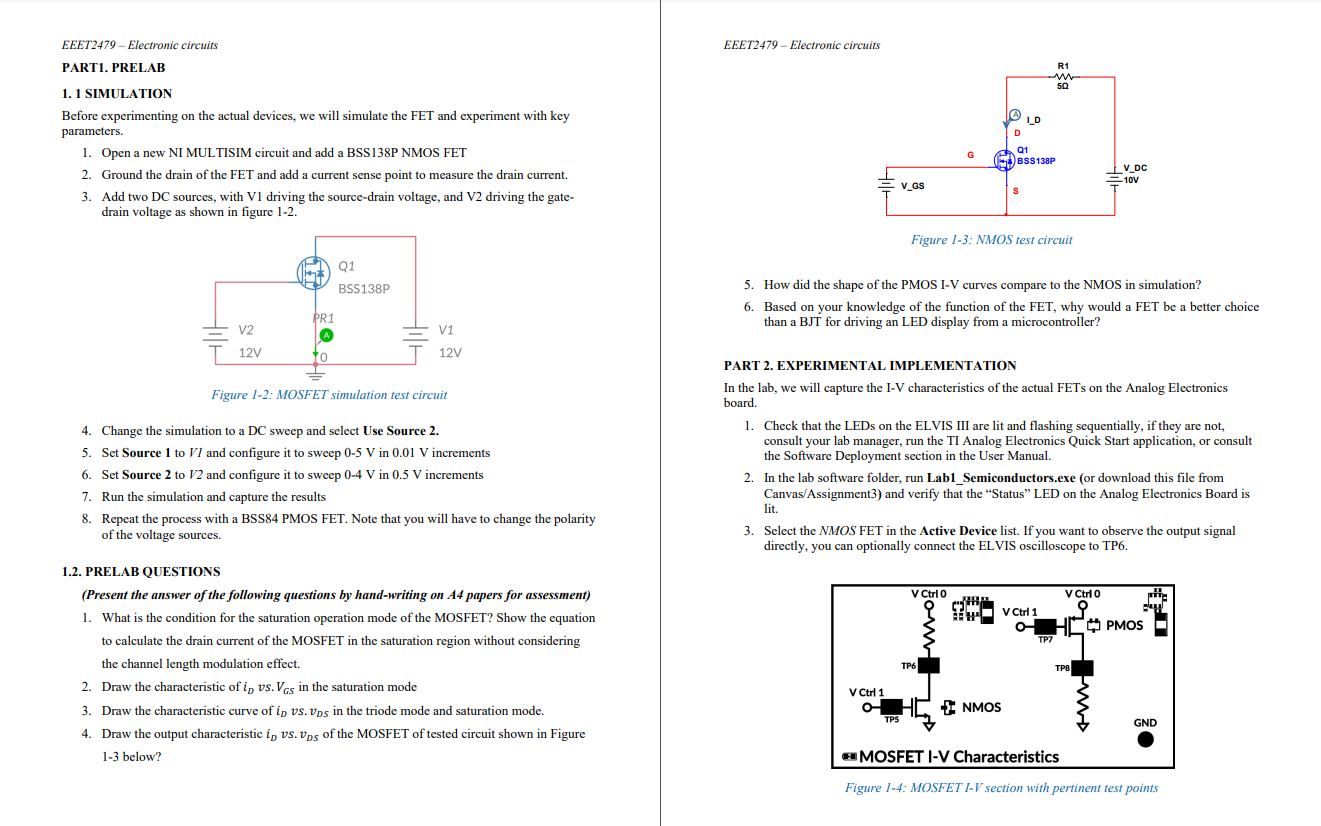 Solved Can you solve for me these prelab questions? | Chegg.com