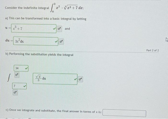 Solved Consider the integral ∫ey+6eydy : a) This can be | Chegg.com