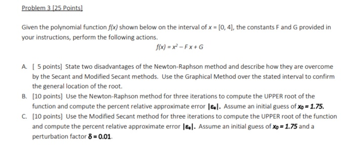 Using the same function f(x), the same constants, and | Chegg.com