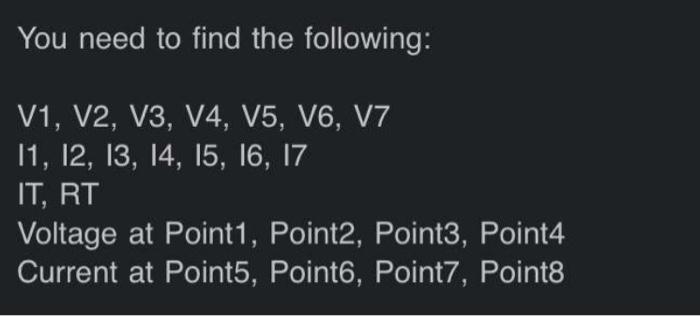 Solved You need to find the following: V1, V2, V3, V4, V5, | Chegg.com