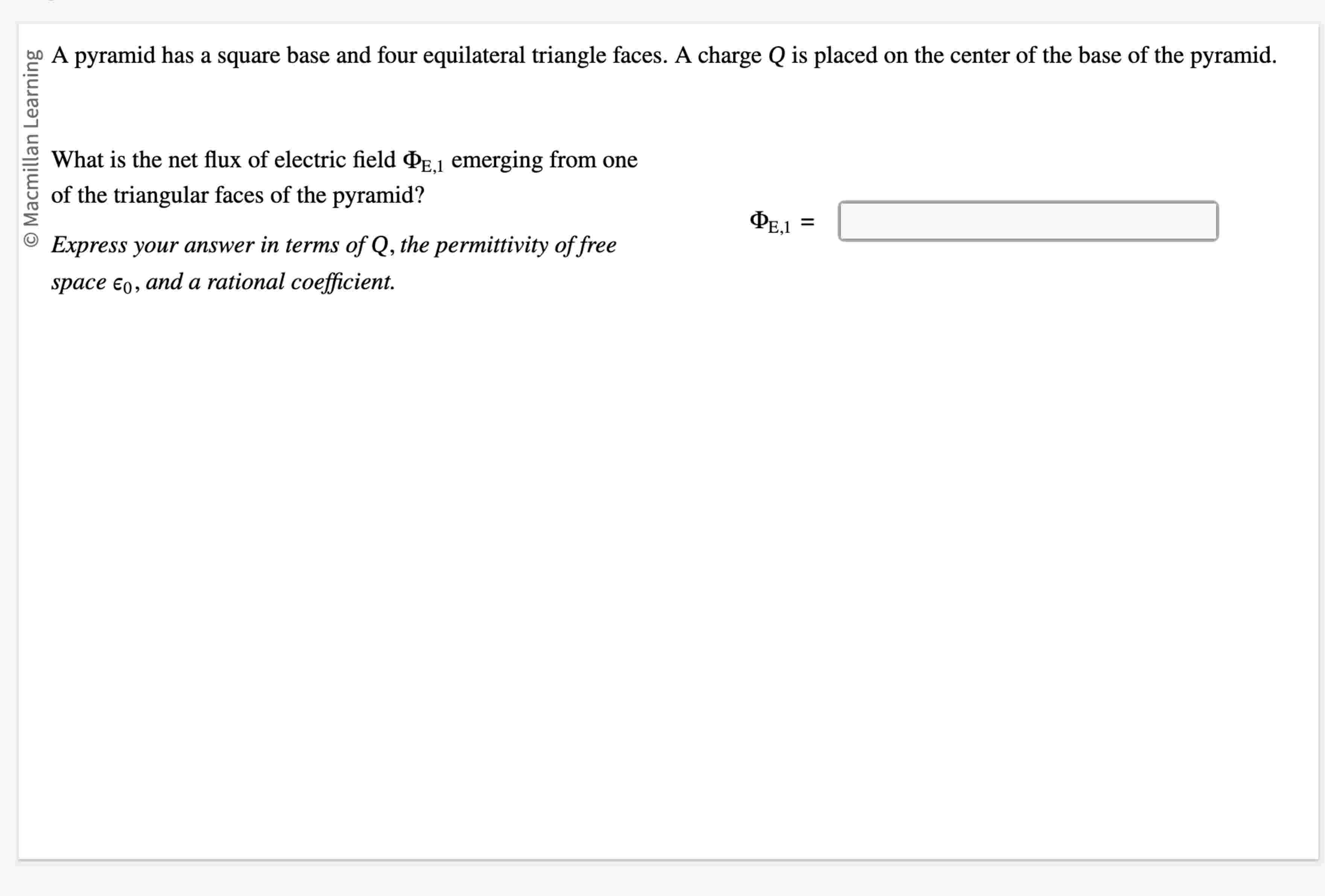 Solved ∞0∼ ﻿A pyramid has a square base and four equilateral | Chegg.com