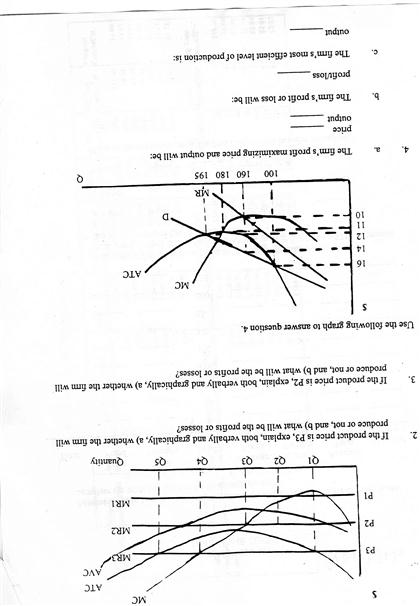 Solved If the product price is P3. explain, both verbally | Chegg.com