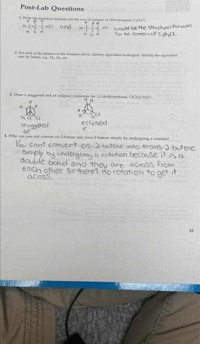 Solved 2. For each of the isomers in the example above, | Chegg.com