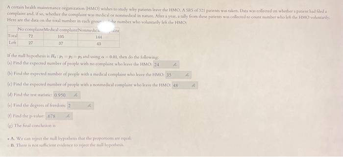 Solved A multinomial experiment with k=3 cells and n=400 | Chegg.com