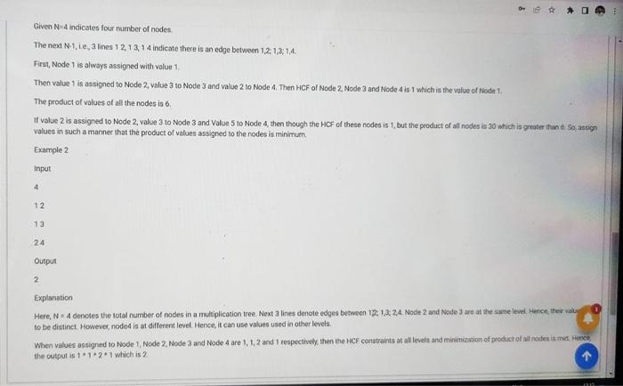 Solved 1 Multiplication Tree - Problem Description A tree | Chegg.com