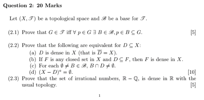 Solved Question 1: 25 MarksLet is continuous Question 2: | Chegg.com Solved Question 1: 25 MarksLet is continuous Question 2: | Chegg.com