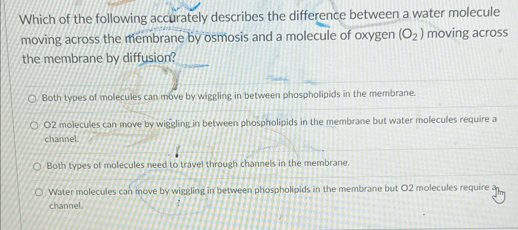 Solved Which of the following accurately describes the | Chegg.com