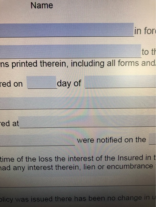 Solved In Microsoft Word How Do You Create A Fill In The Chegg