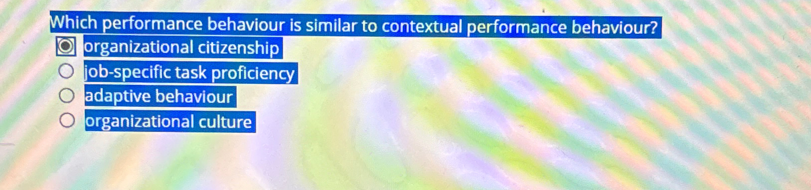 Solved Which performance behaviour is similar to contextual | Chegg.com Solved Which performance behaviour is similar to contextual | Chegg.com