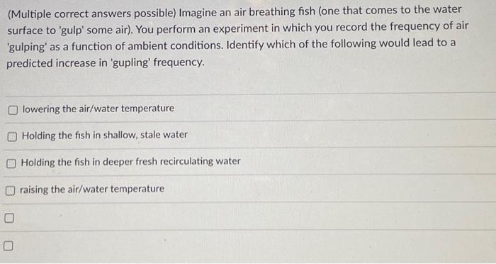 Solved (Multiple correct answers possible) Imagine an air | Chegg.com