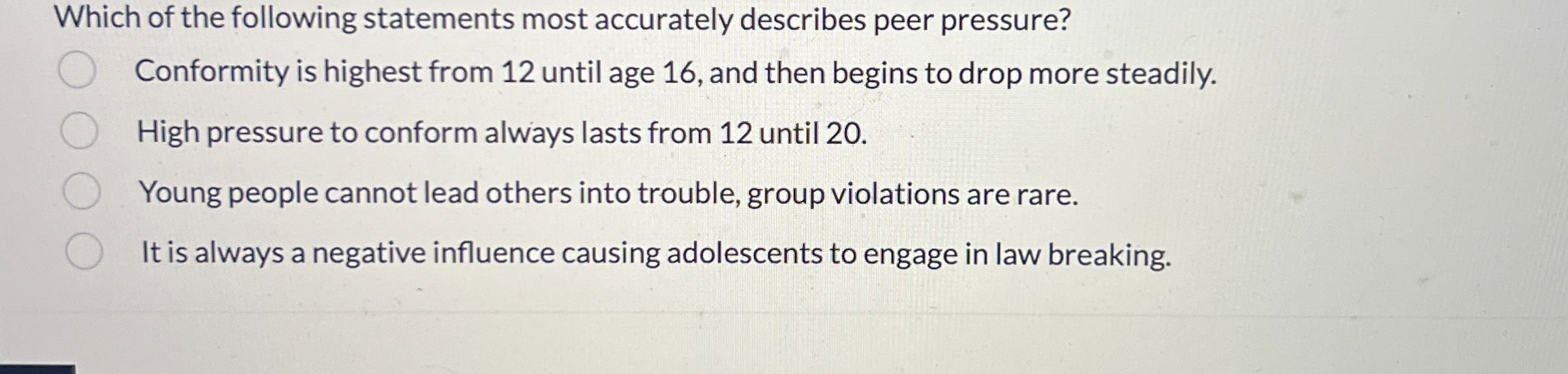 Solved Which of the following statements most accurately | Chegg.com