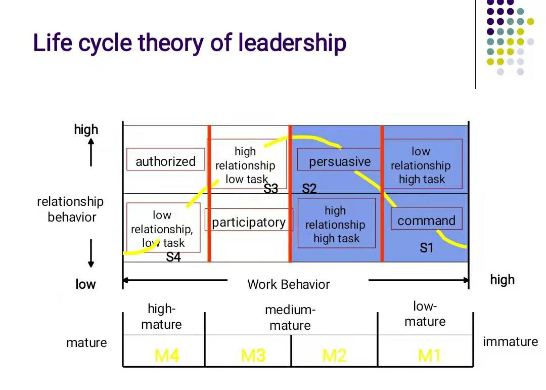 Solved Life cycle theory of leadership high 1 authorized | Chegg.com