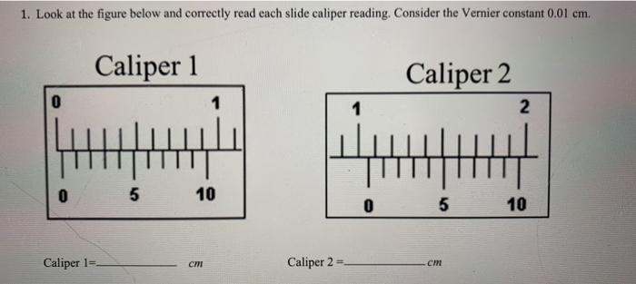 Solved 1. Look at the figure below and correctly read each | Chegg.com