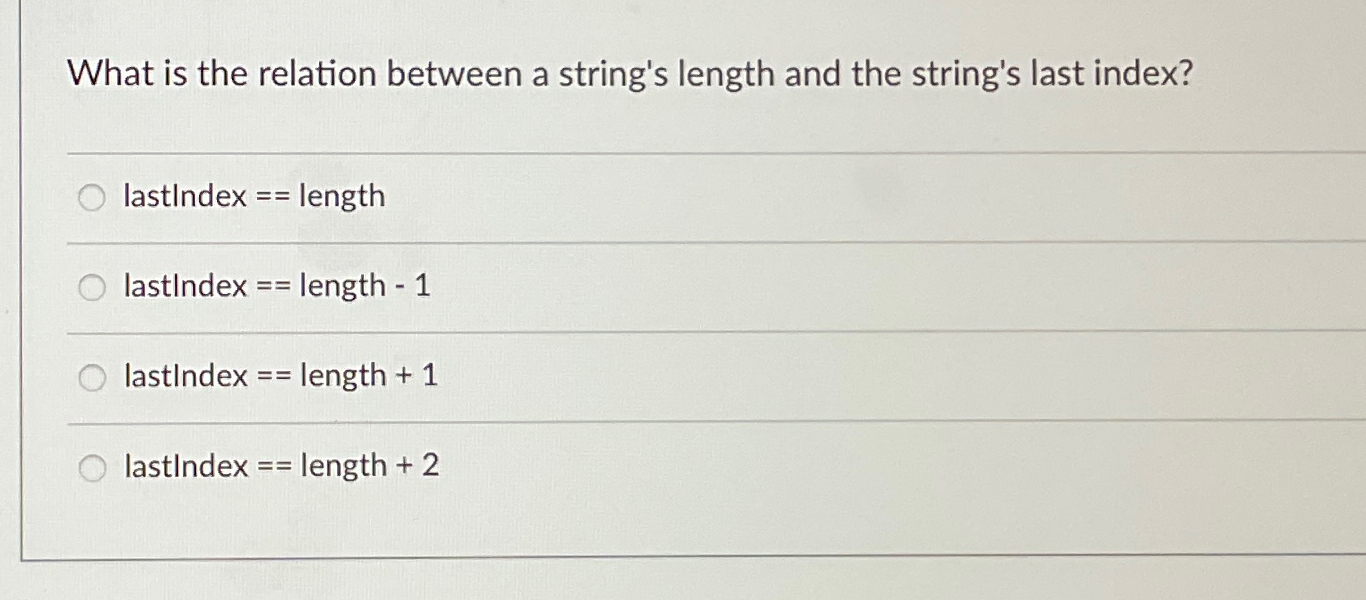 Solved What is the relation between a string's length and | Chegg.com