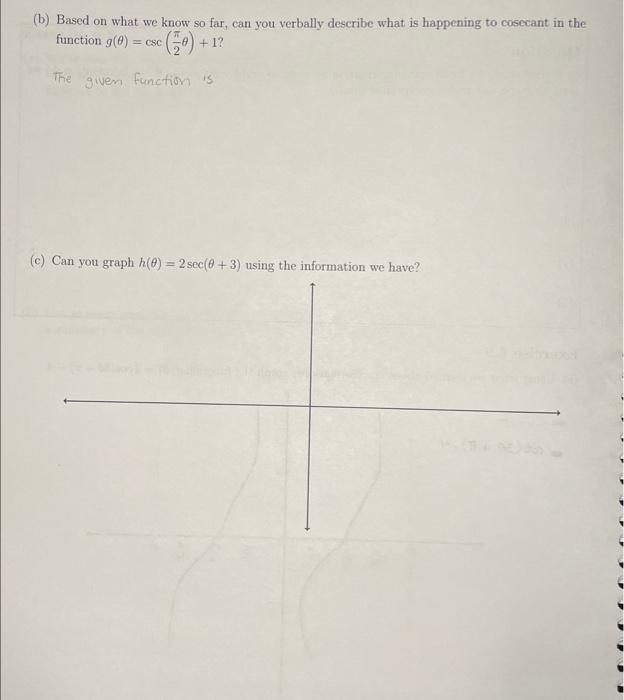 Solved (a) Using what we learned about transformations, | Chegg.com