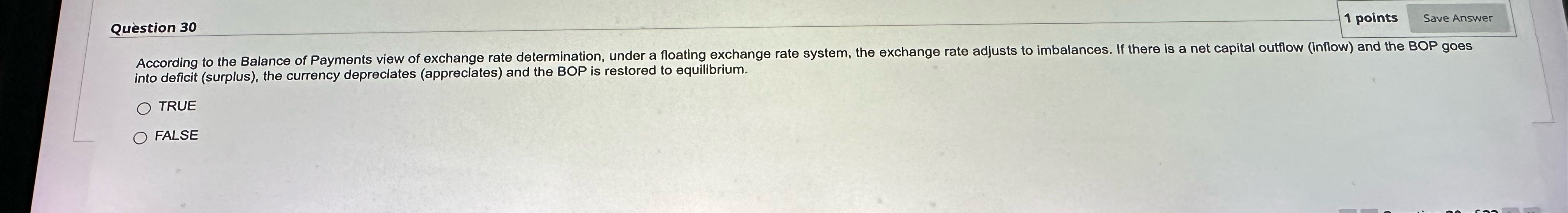 Solved Quèstion 301 ﻿pointsSave Answerinto deficit | Chegg.com