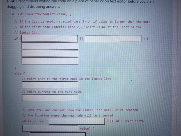 Solved Here is the declaration for the nodes in a | Chegg.com