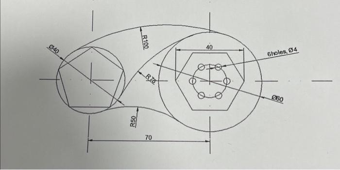 Solved autocad drawing | Chegg.com