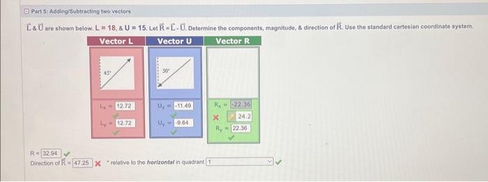 Solved \\( \\overrightarrow{\\mathrm{L}} \\) \\& \\( | Chegg.com