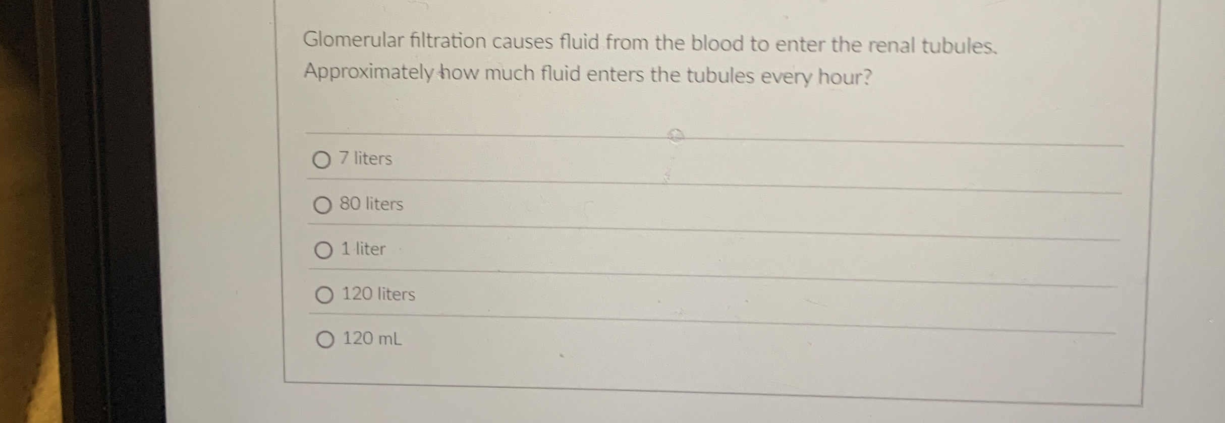 High Quality SOLUTION Glomerular filtration causes fluid from the blood to | Chegg.com