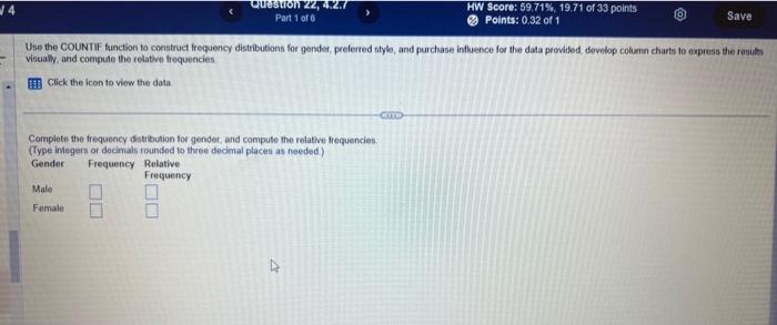 Solved HW4 Q22 - Please help me solve the 6 parts. I | Chegg.com