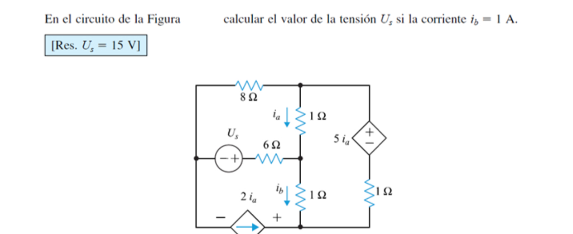 Solved En el circuito de la Figuracalcular el valor de la | Chegg.com