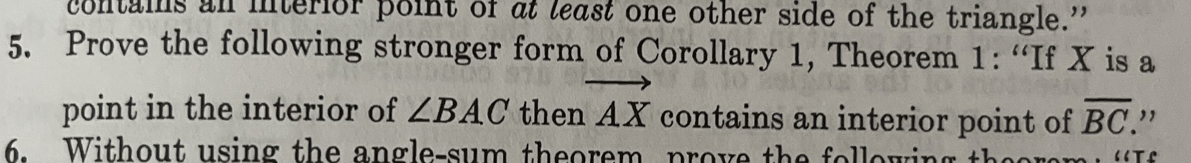 Solved Prove the following stronger form of Corollary 1, | Chegg.com