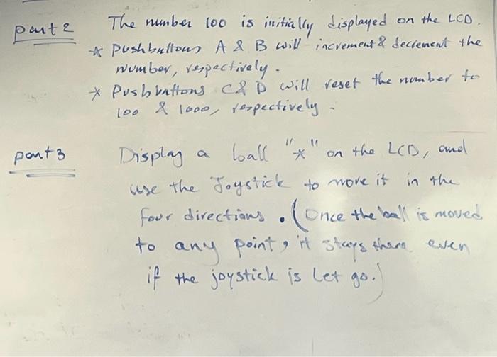 Solved need the aruduino c++ code using an lcd display for | Chegg.com