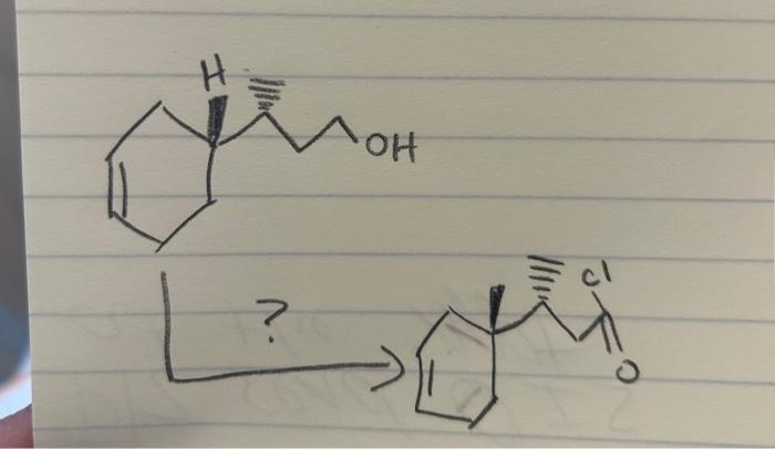 Solved what reagent can be used to convert this ? | Chegg.com